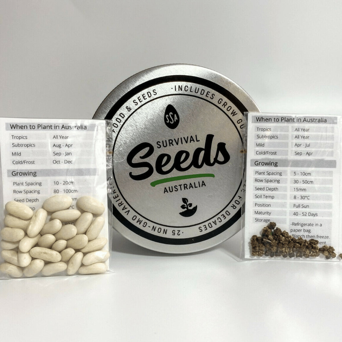 Survival Seed Tin – Survival Seeds